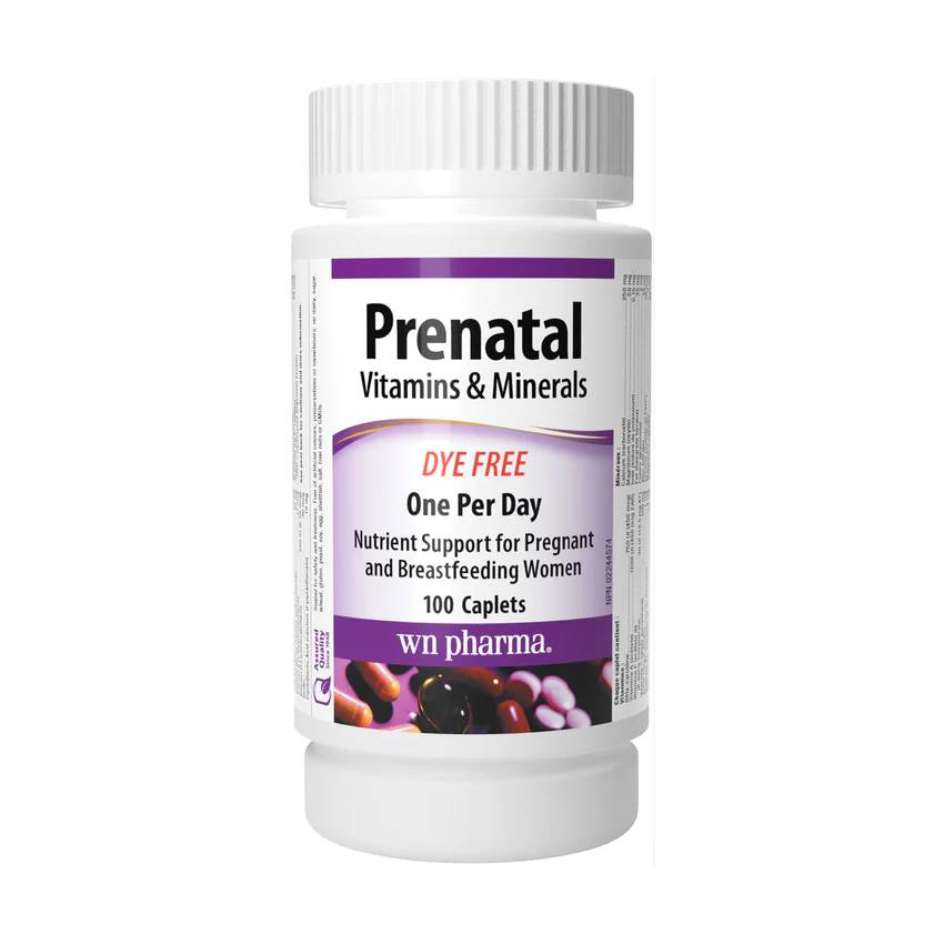 Webber Naturals Prenatal Vitamins & Minerals One Per Day 35 mg Iron