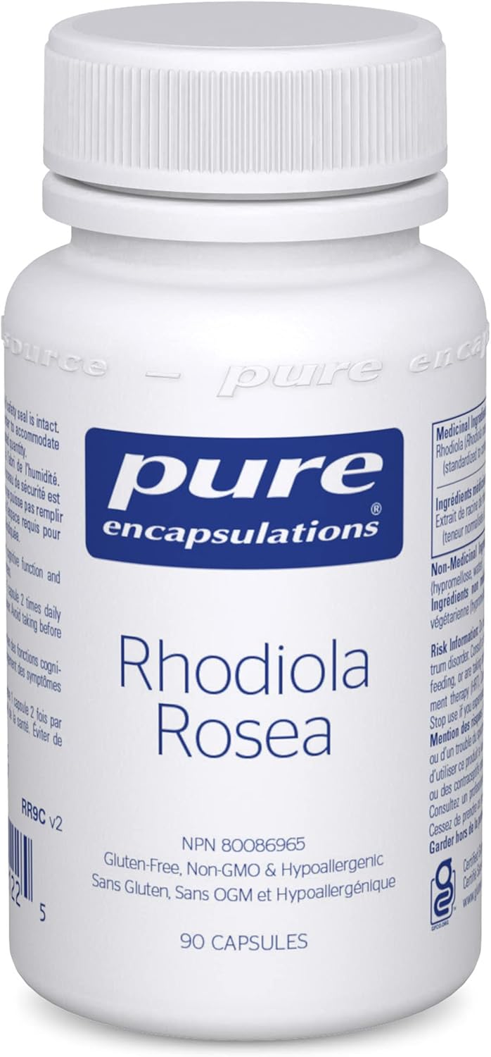 Pure Encapsulation Rhodiola Rosea Capsules — Stress Support