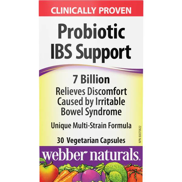 Webber Naturals Probiotic IBS Support 7 Billion
