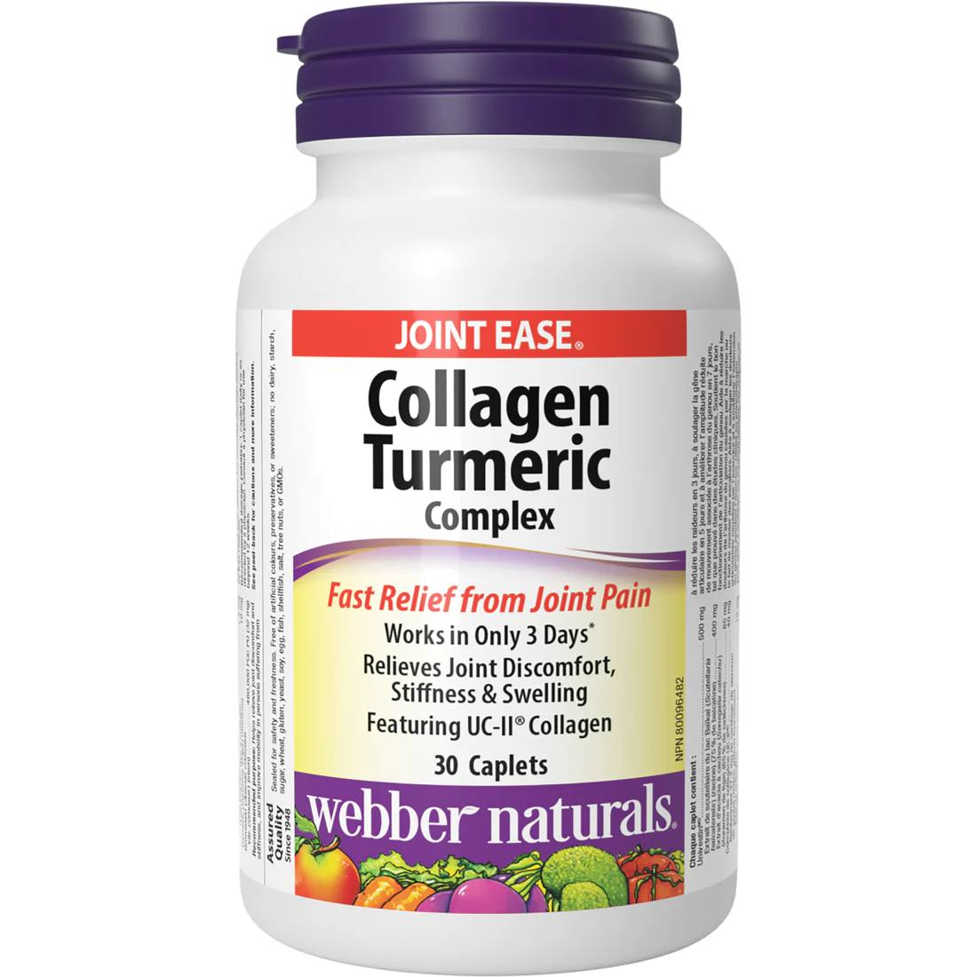 Webber Naturals Collagen Turmeric Complex Joint Ease®
