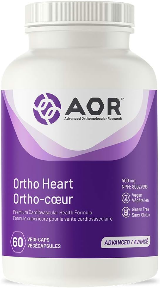 AOR Ortho Heart 400mg 60 vegi-capsules – Complete Cardiovascular Support
