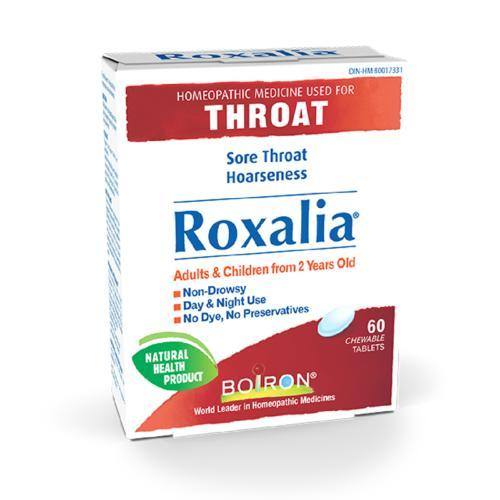 Boiron Roxalia — Sore Throat Relief | Homeopathic Tablets
