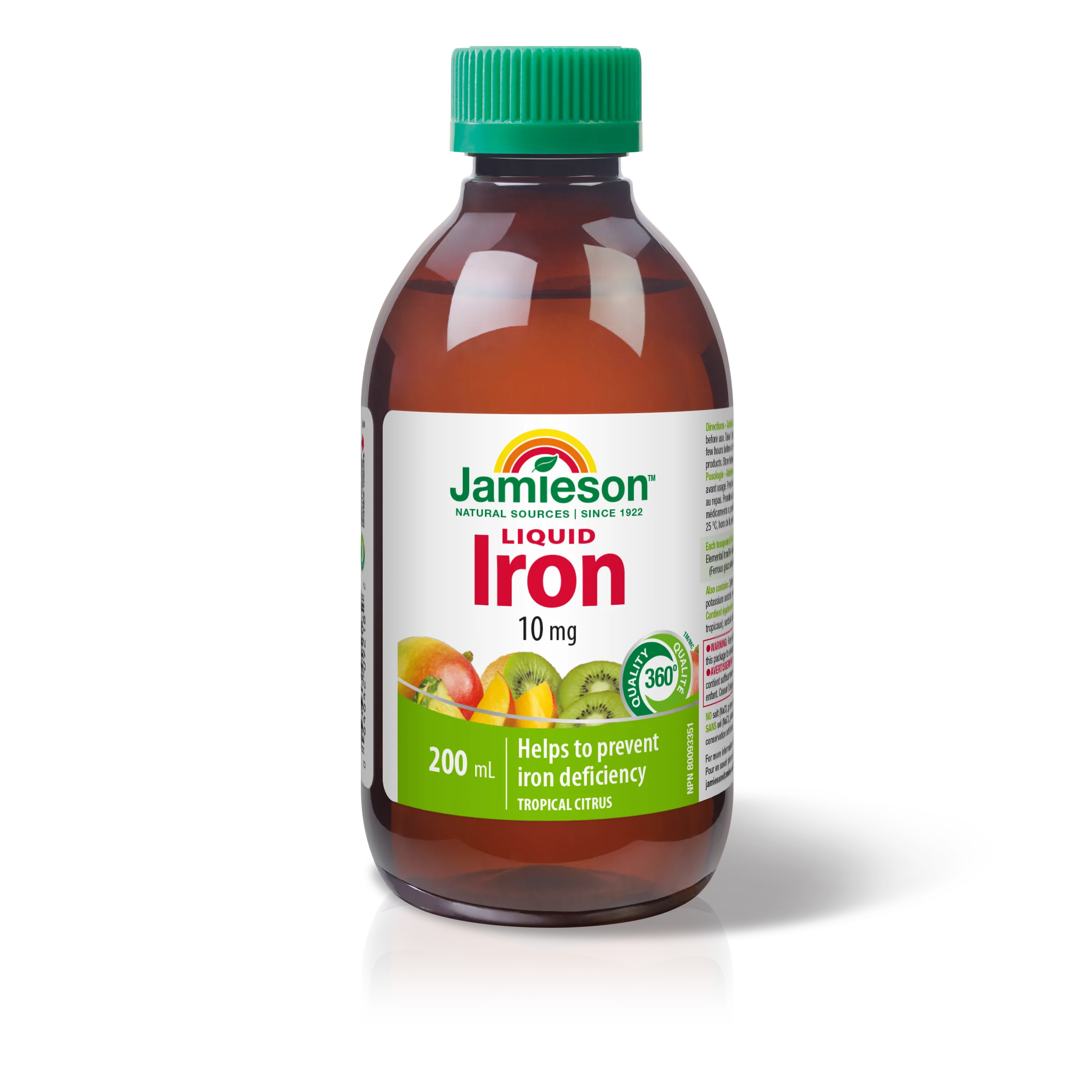 Jamieson Liquid Iron 10mg - Prevent Deficiency & Boost Energy