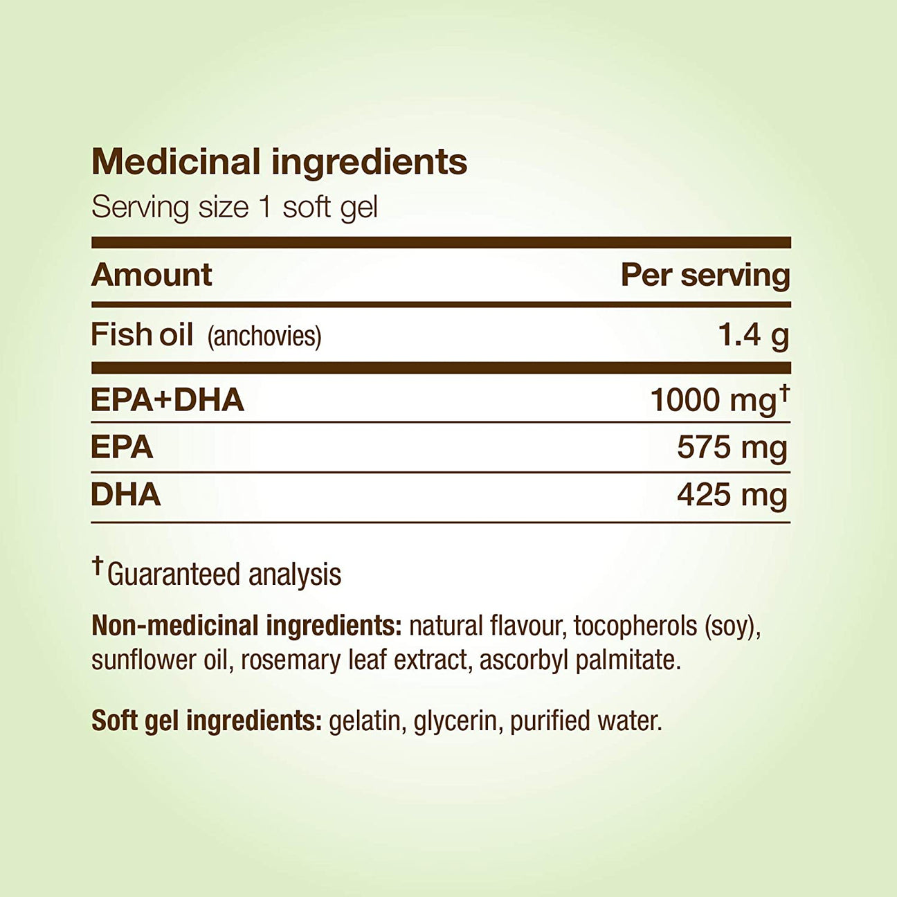 Nature's Way NutraSea Omega-3 One Daily Liquid Gels