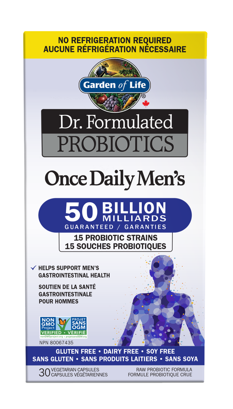 Garden of Life Dr. Formulated Once Daily Men 50-Billion