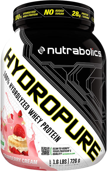 Nutrabolics HydroPure - 100% Hydrolyzed Whey Protein (1.6lb, 4.5lb)