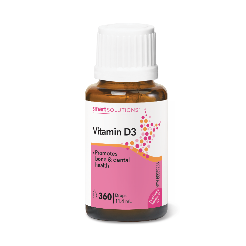 Smart Solutions Vitamin D3 Droplets – Immune & Bone Support
