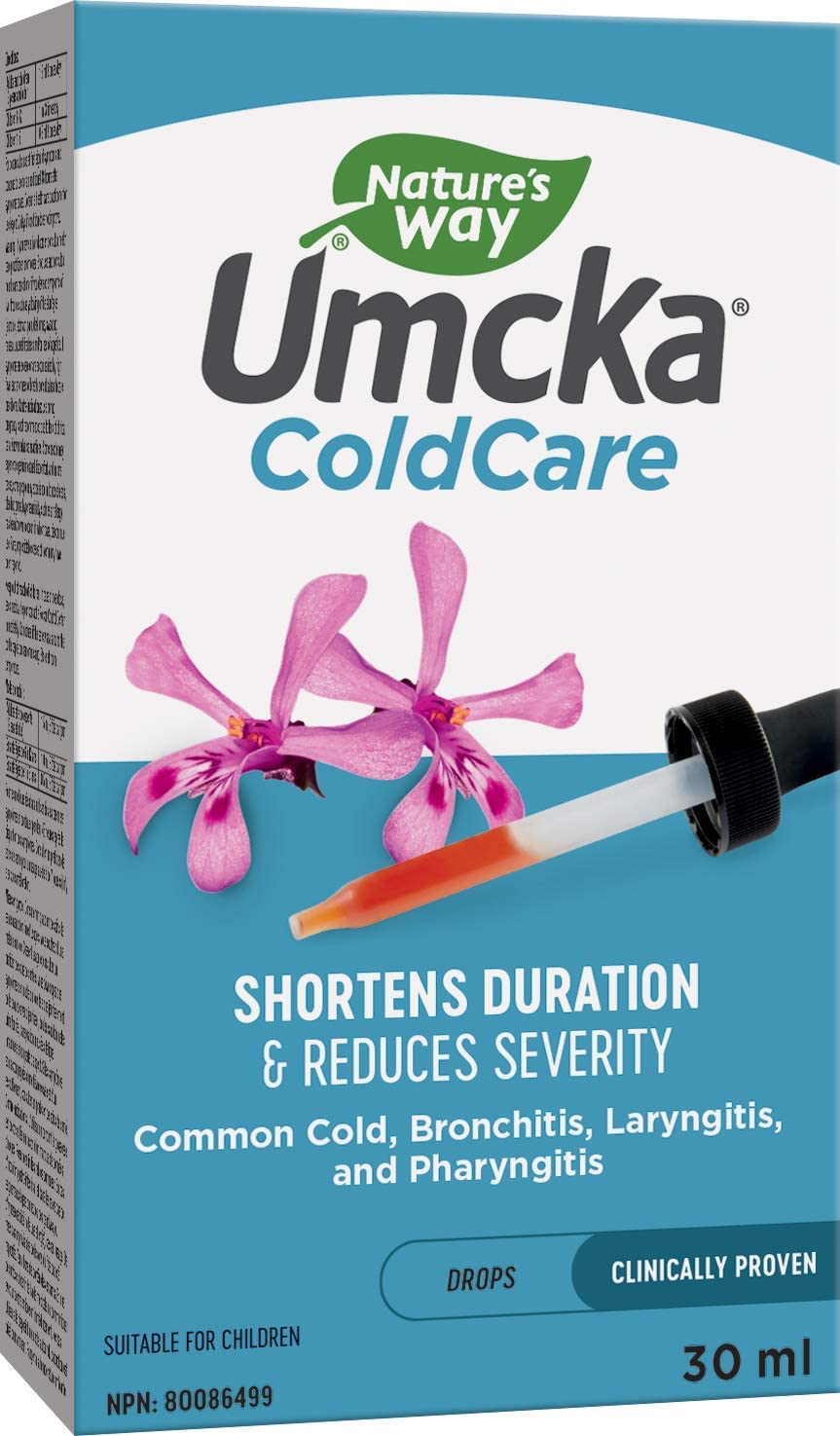 Nature's Way Umcka Coldcare Original Drops for Cold Symptom Relief