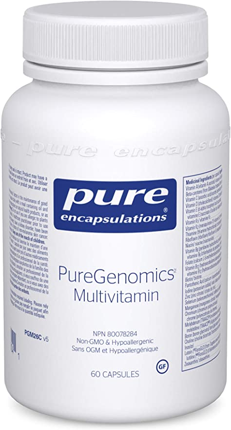 Pure Encapsulations PureGenomics Multivitamin | Genetic-Based Daily Support