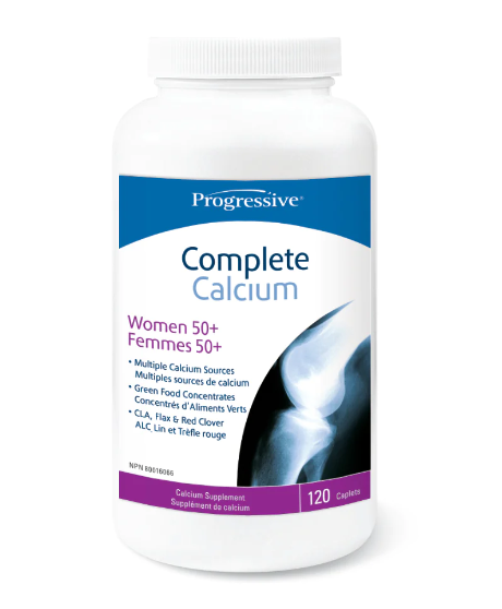 Progressive Complete Calcium For Adult Women 50+ - 120 capsules