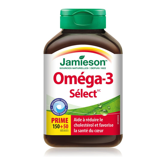 Jamieson Omega-3 Select - 200 softgels